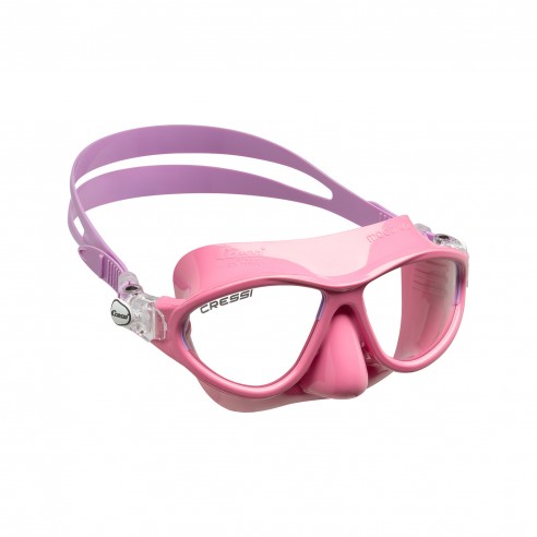 Maschera subacquea Moon bivetro - Cressi Colore Rosa