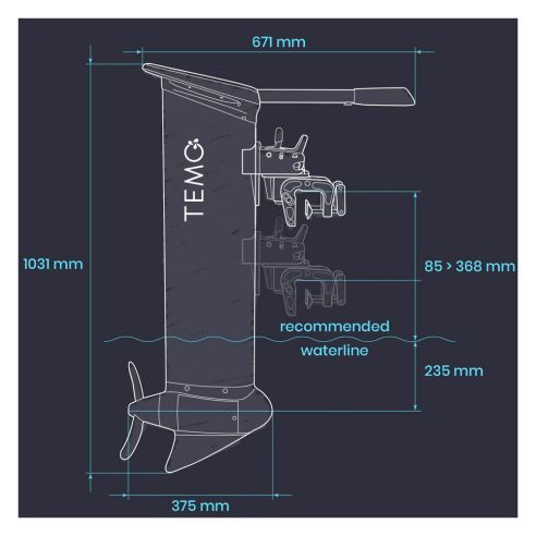 Electric motor Temo 1000 | HiNelson
