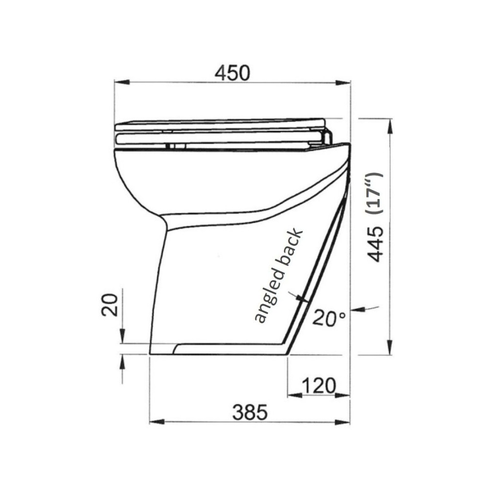 Jabsco 58040-3024 - Deluxe-sähkökäyttöinen pysty-WC ...